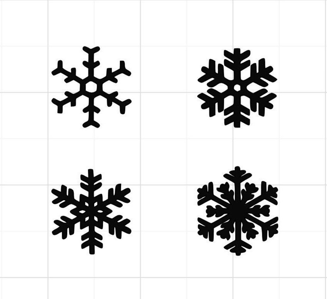 Snowflake SVG Snowflakes SVG Snow SVG Snowflakes - Etsy