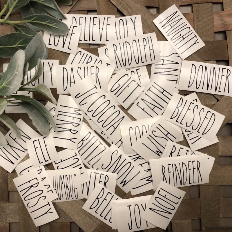 Rae Dunn Decals - Etsy