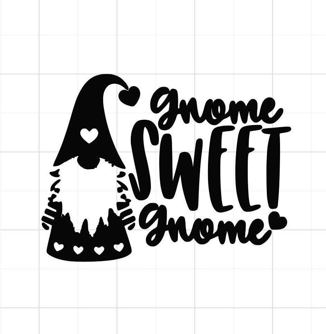 Gnome Sweet Gnome SVG Gnome SVG Gnome Sweet Gnome Gnome - Etsy