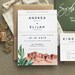 The Modern Desert Invitation Suite Desert Wedding Invitation - Etsy Canada