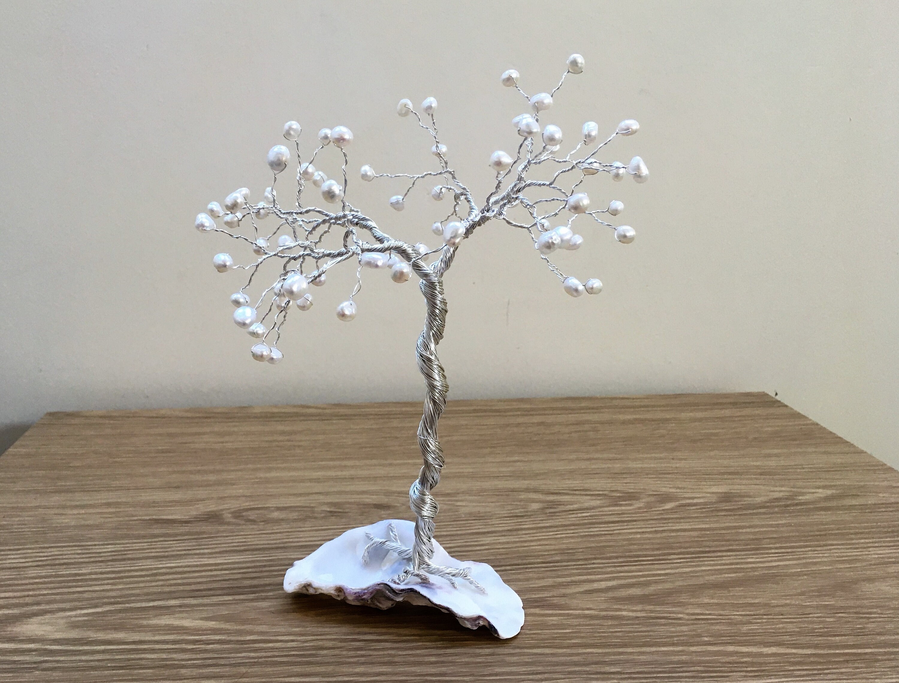 Pearl Tree Sculpture. Pearl wedding anniversary gift 30th | Etsy