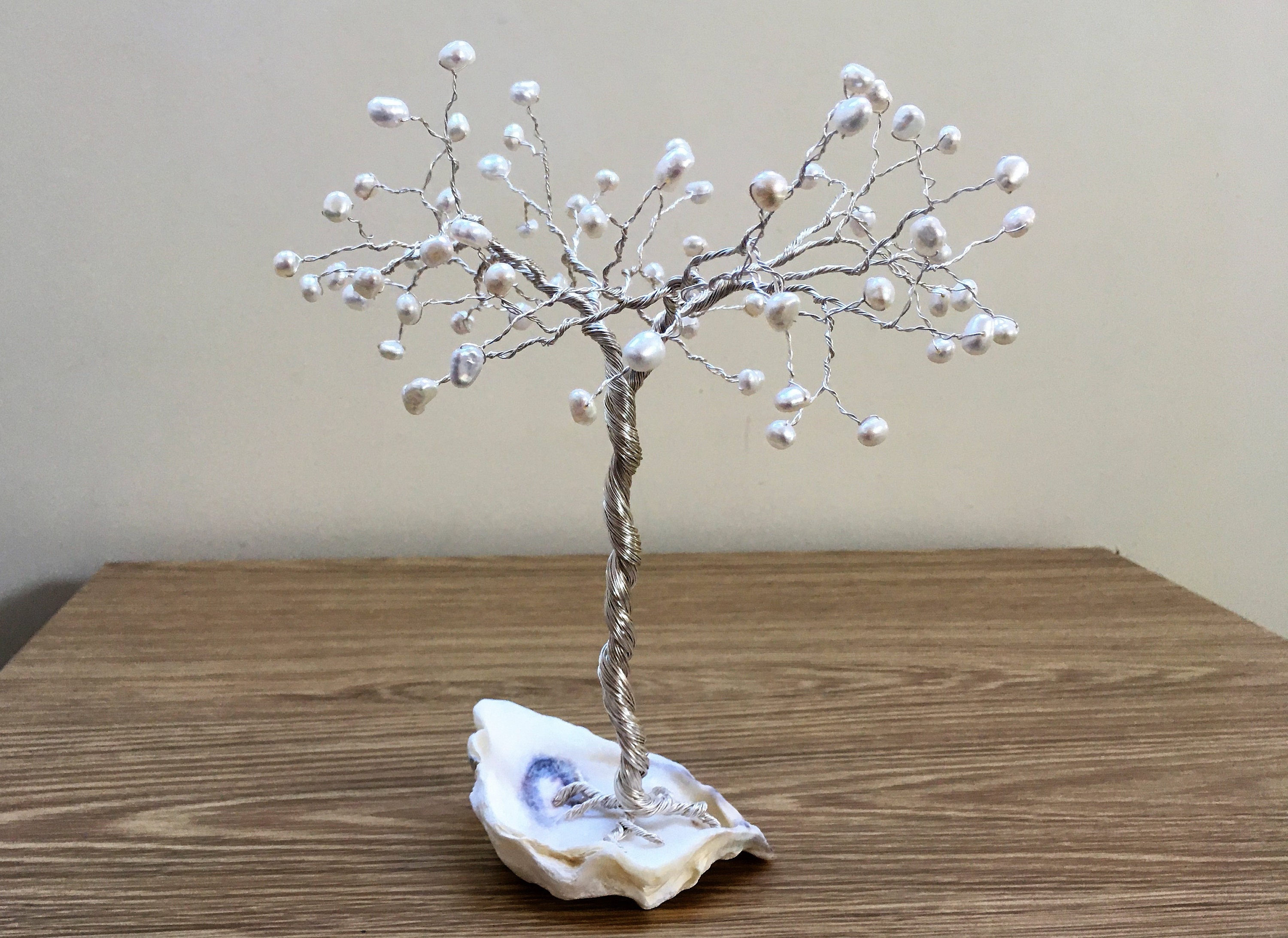 Pearl Tree Sculpture. Pearl wedding anniversary gift 30th | Etsy
