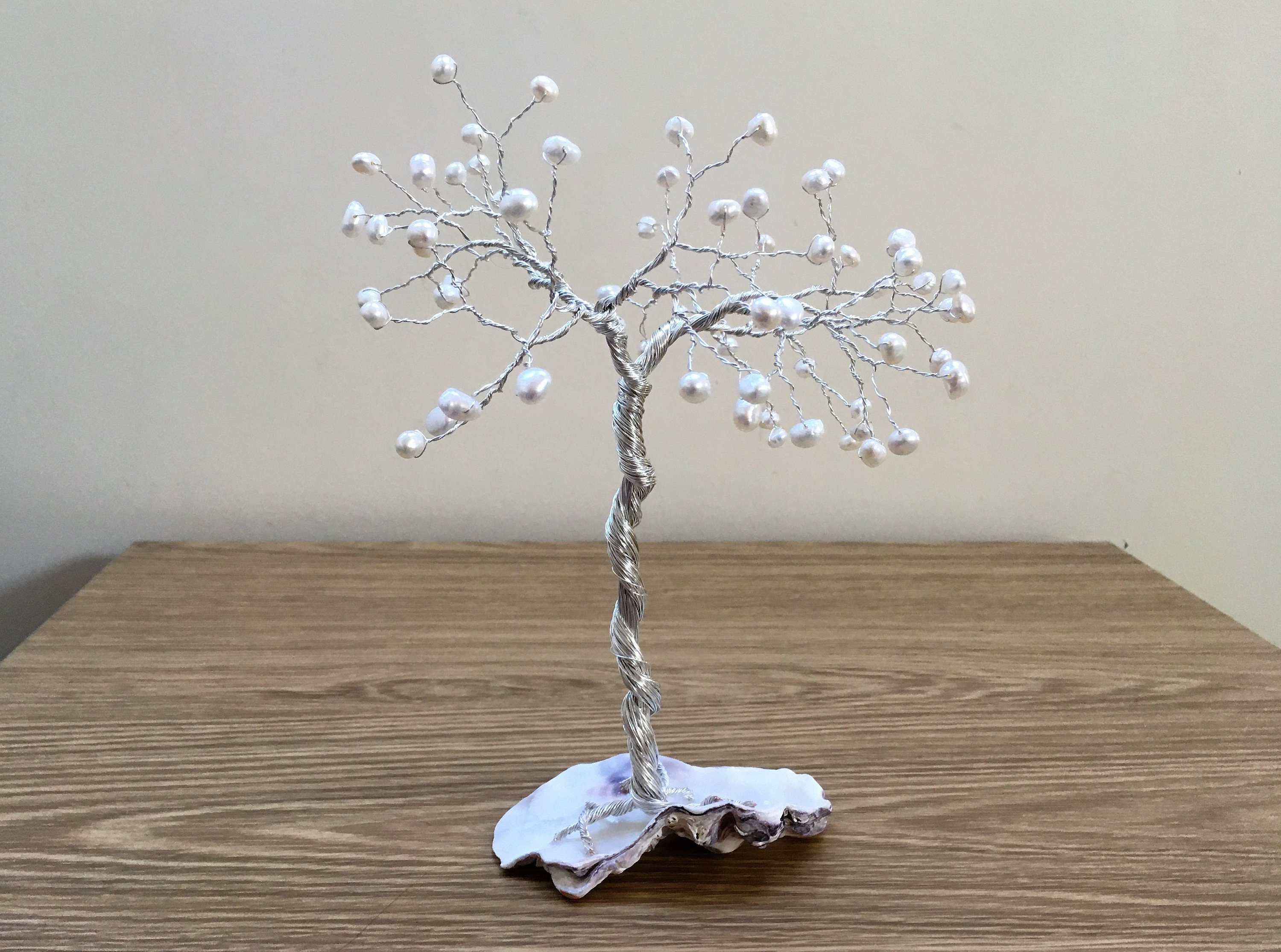 Pearl Tree Sculpture. Pearl wedding anniversary gift 30th | Etsy