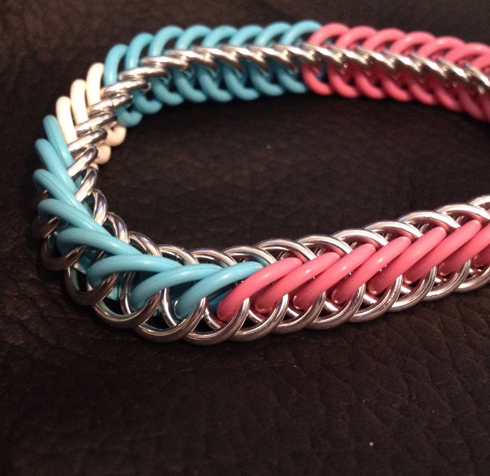 Trans Pride Bracelet Transgender Flag Colours Stretchy - Etsy