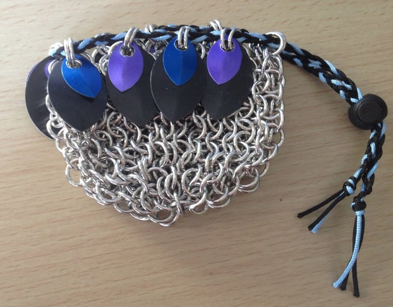 Chainmaille Dice Bag Chainmaille Pouch Chainmail Bag With - Etsy UK