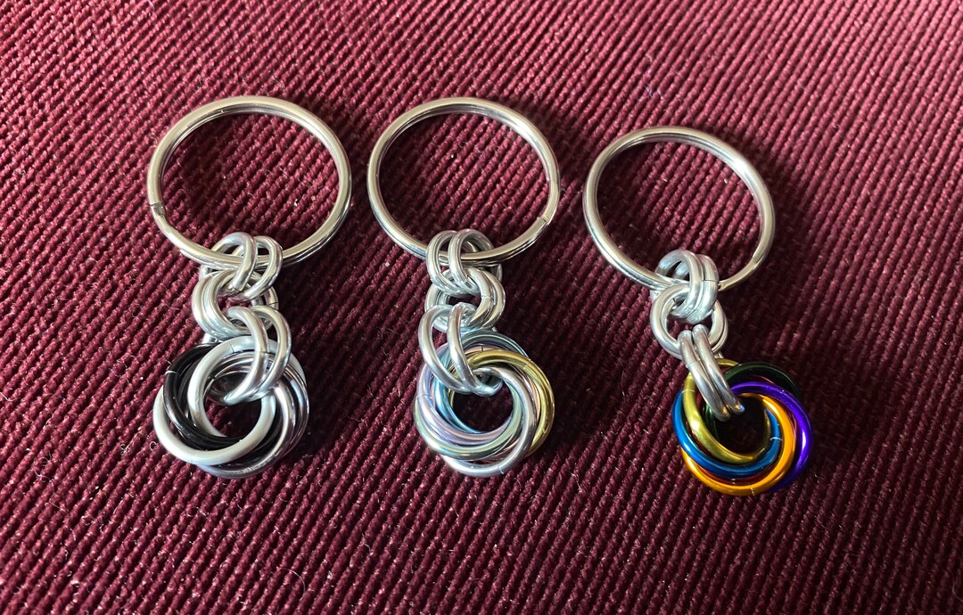 Keychain Fidget Toys Set of 3 Keychains for Fidgeting - Etsy