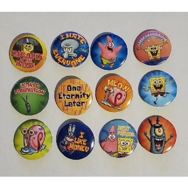 Spongebob Pin - Etsy