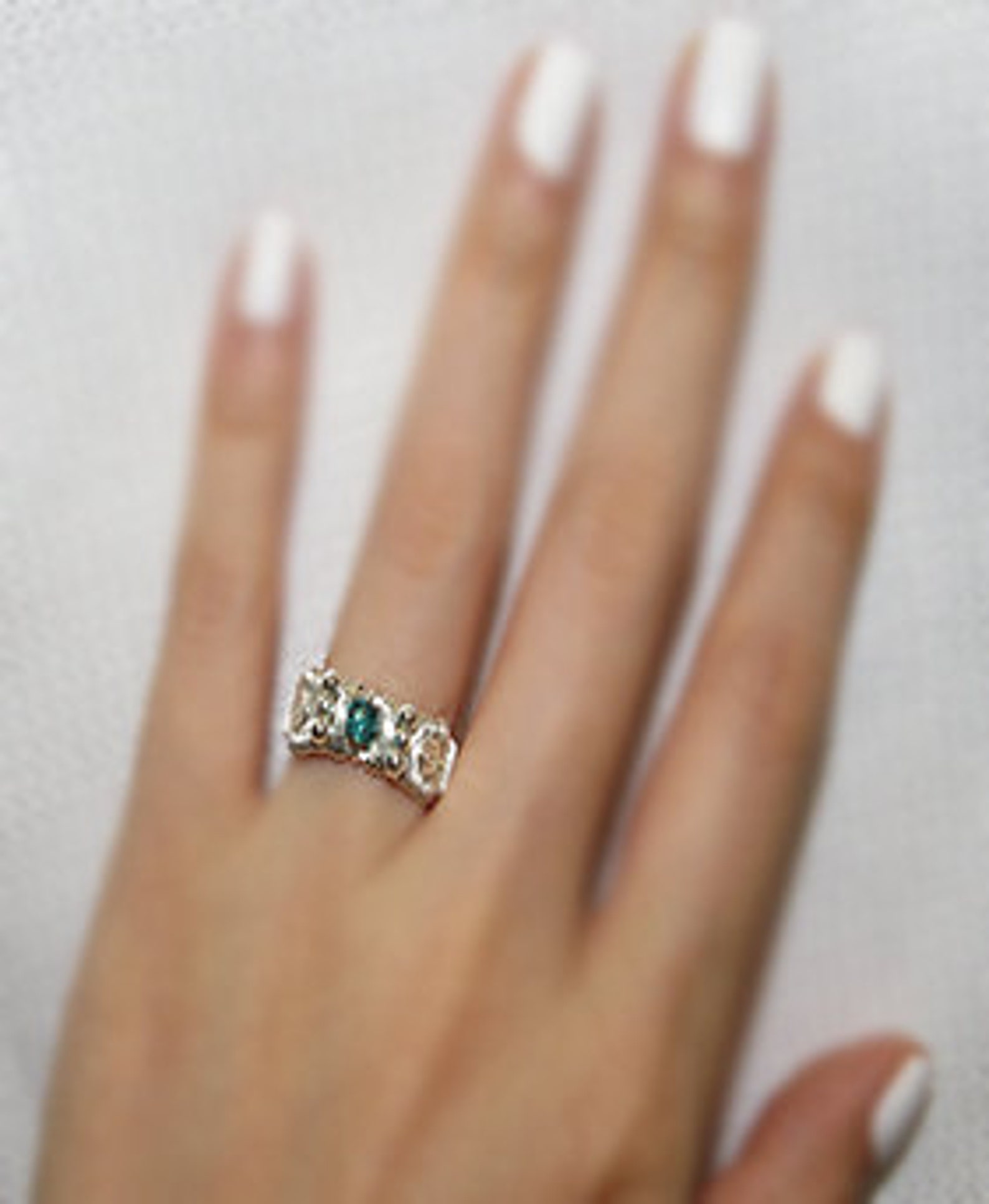 Handmade Wire Jewelry Designer Sterling Silver Beads Swarovski Crystals Novelty Wedding Custom ...