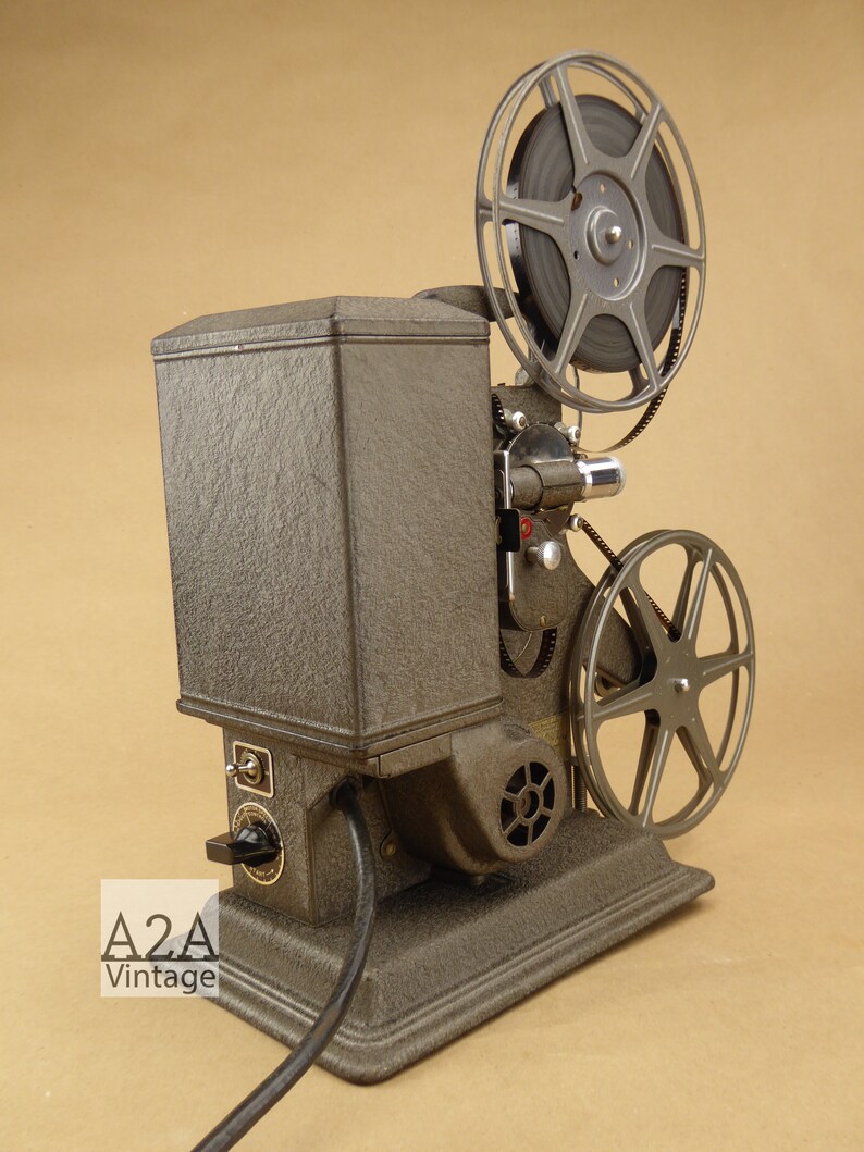 1940 M-8 Keystone 8mm Movie Projector 8mm Keystone Model M-8 Film ...