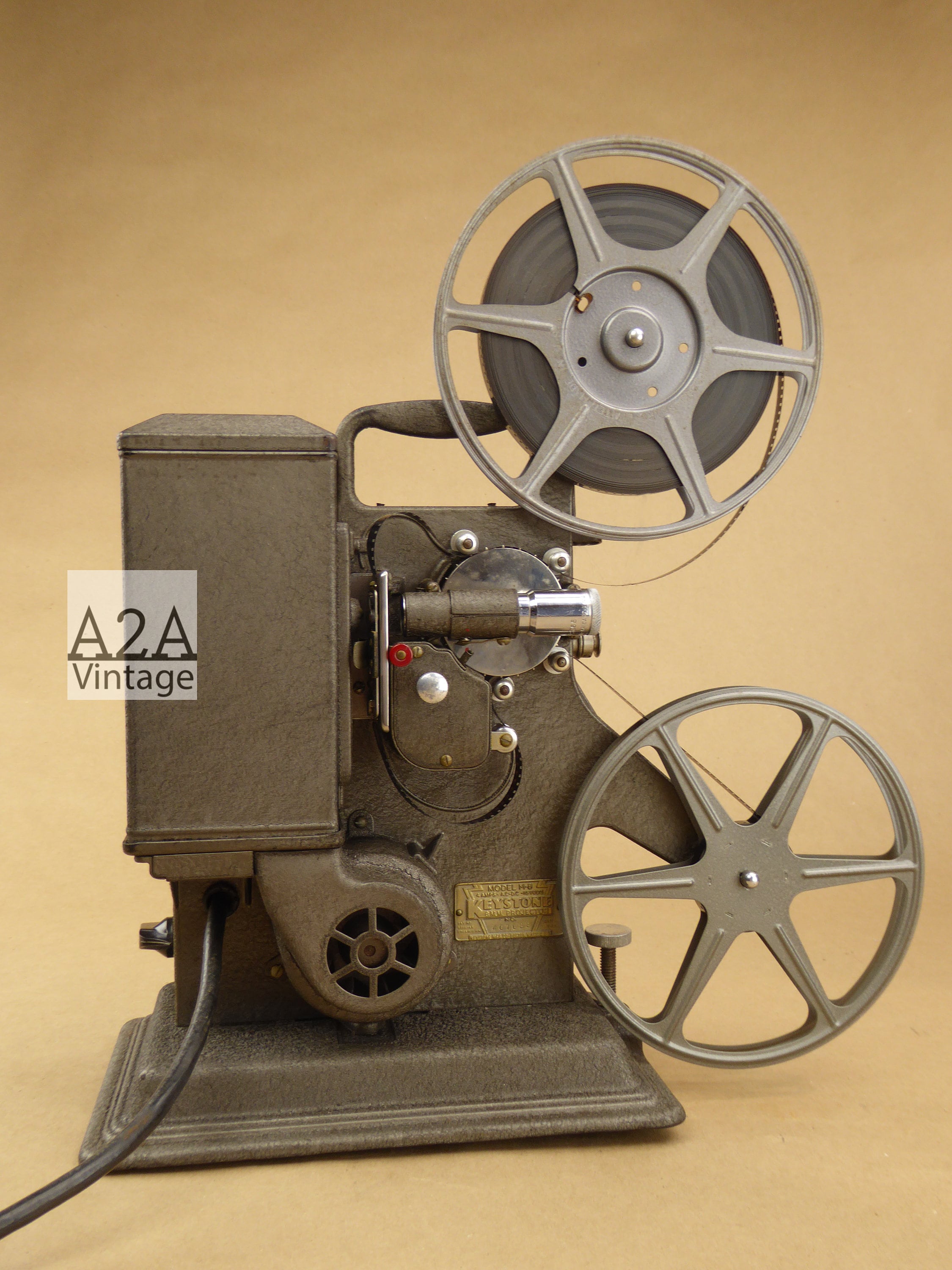 1940 M-8 Keystone 8mm Movie Projector 8mm Keystone Model M-8 Film ...