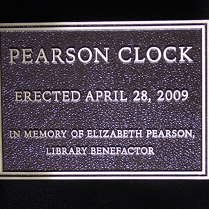 Building Established Plaque 10 X 7 Custom Bronze Plaque Includes 140 ...