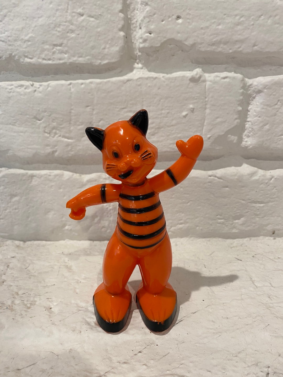 Vintage Halloween Rico Toys/ Rosbro Cat - Etsy