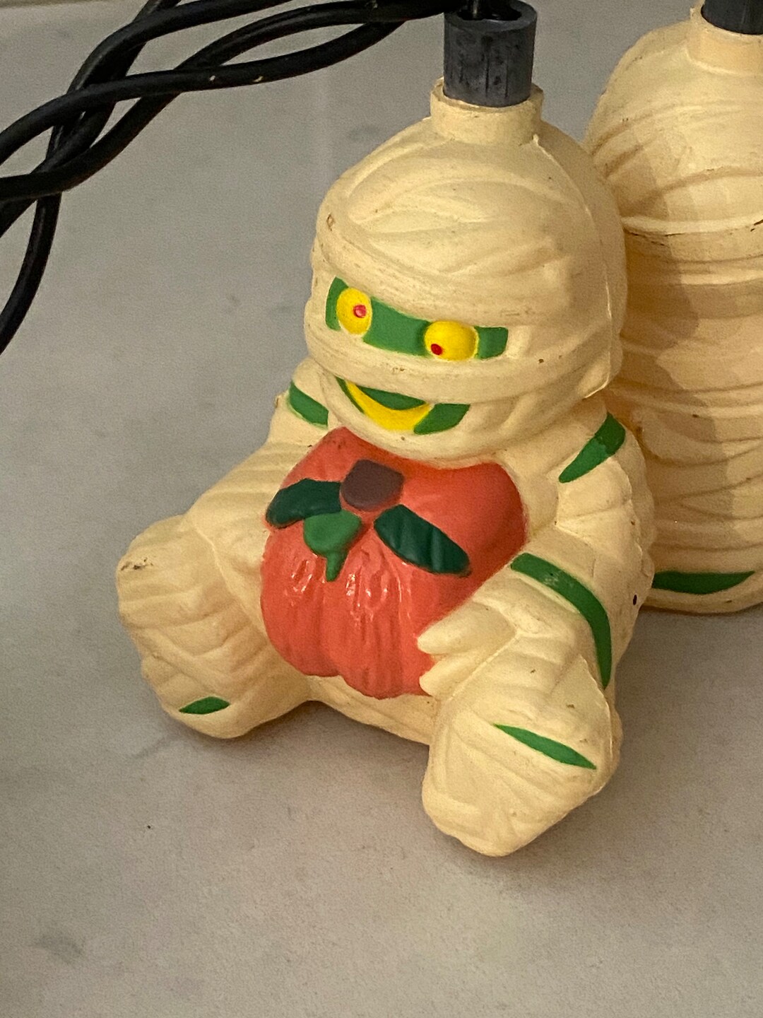 Vintage Halloween Mummy String Lights, Working - Etsy