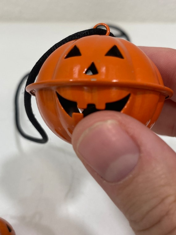 Vintage Halloween bell jewelry set, pumpkin bells, or… - Gem