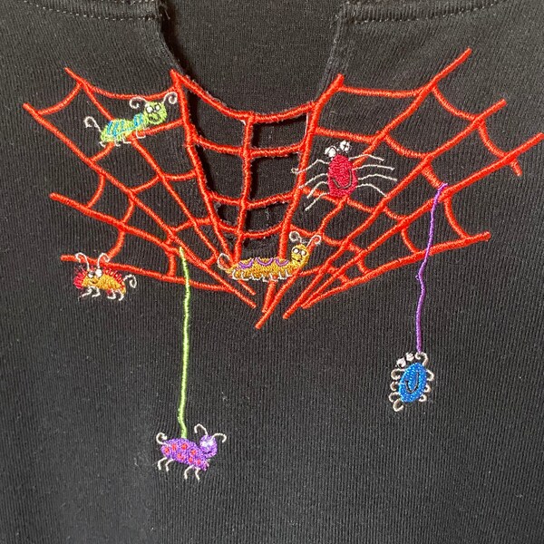 Spider Web Sweater - Etsy
