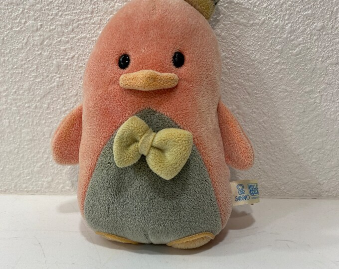 Vintage 1985 Sanrio Hello Color Tuxedo Sam Color Changing Plush Bath ...