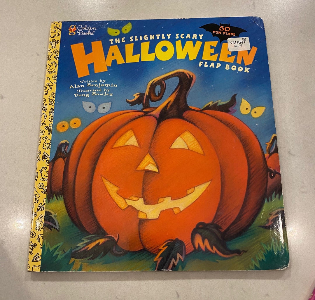 Slightly Scary Halloween Childrens Book - Etsy
