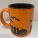 Hallmark Mug Black Cat on Fence W/bats Halloween Spooky Coffee Cup ...
