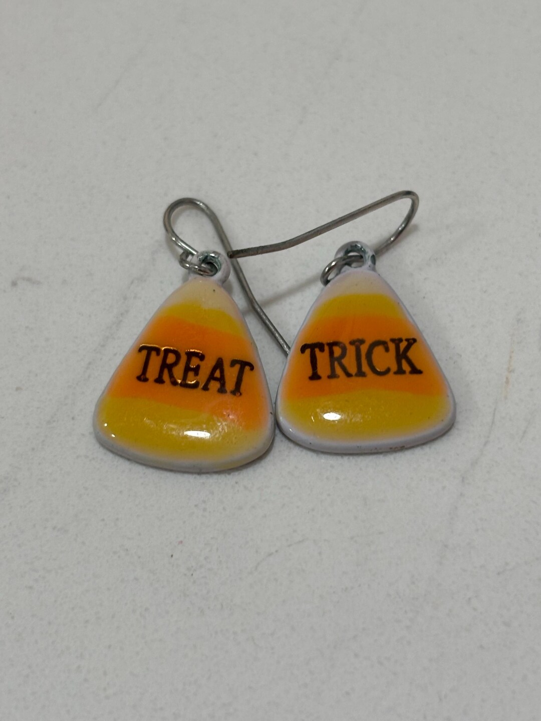 Vintage Candy Corn Earrings, Trick or Treat - Etsy