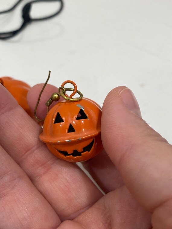 Vintage Halloween bell jewelry set, pumpkin bells, or… - Gem