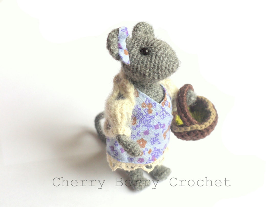 Tooth Fairy Mouse Toy PDF Crochet / Sewing Pattern - Etsy