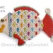 Rainbow Fish PDF Crochet Pattern - Etsy