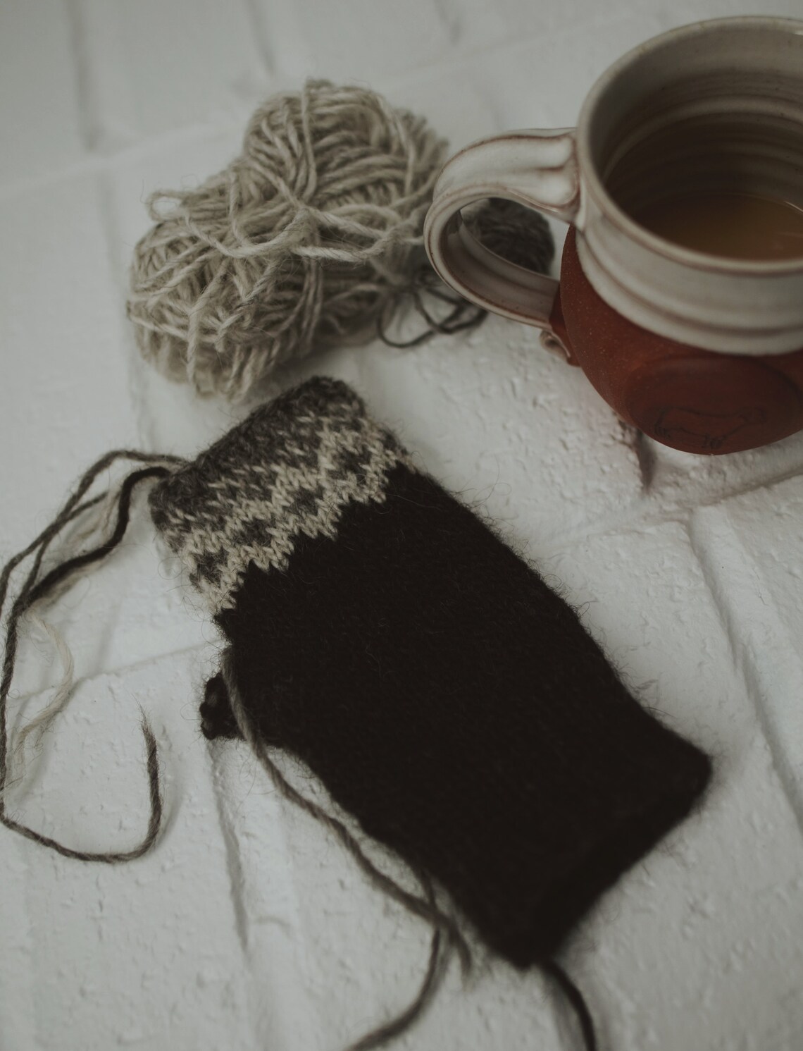 PDF PATTERN Wood Folk Fingerless Mittens S / L Sizes - Etsy