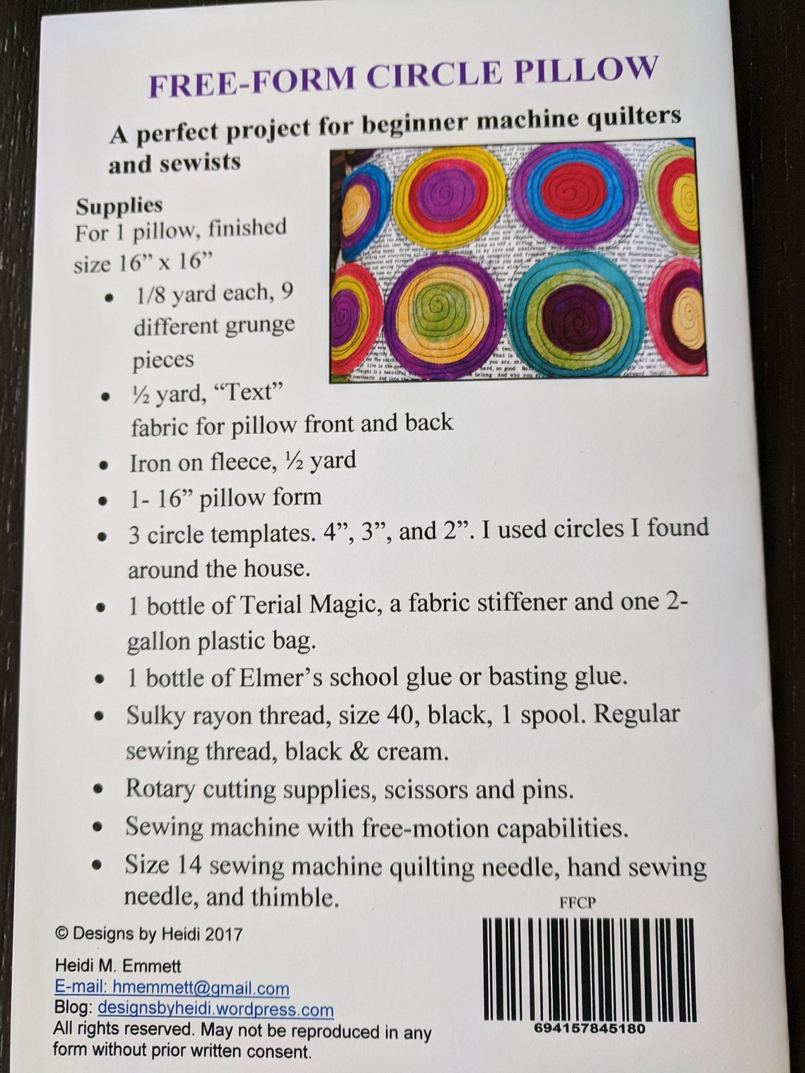 Free-form Circle Pillow - Etsy