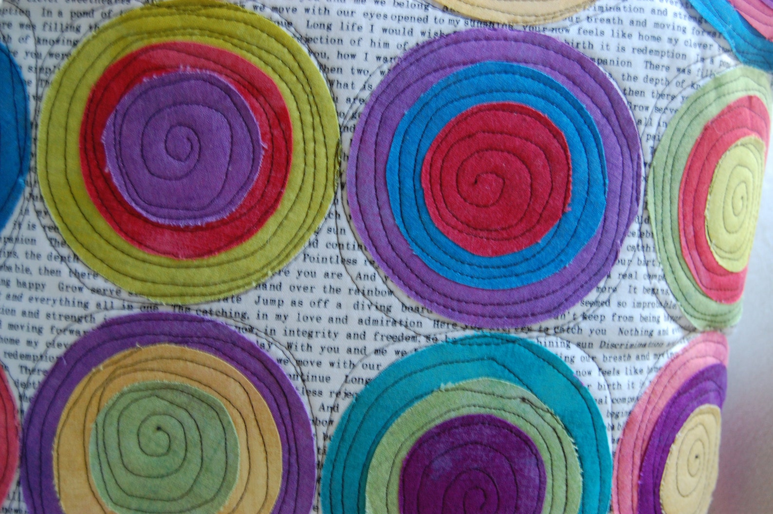 Free-form Circle Pillow - Etsy