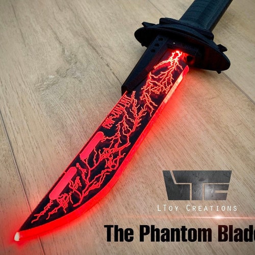 Star Wars Inspired Mandalorian Knife-vibroblade 3D Printed - Etsy