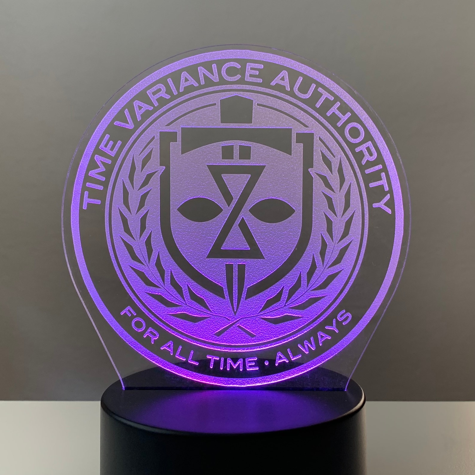 LED Light Display Sign Custom Laser Cut Acrylic TVA Miss | Etsy