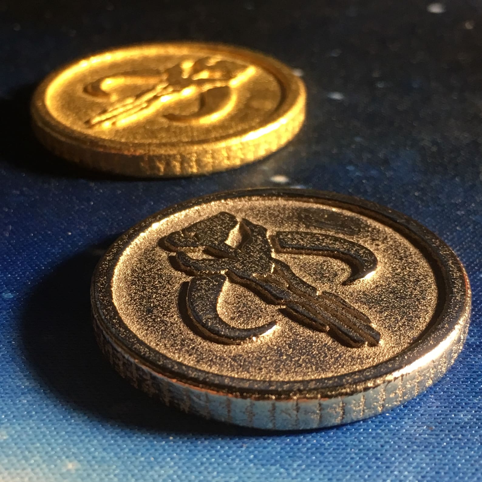 Mandalorian Metal Challenge Coin/currency star Wars Inspired - Etsy