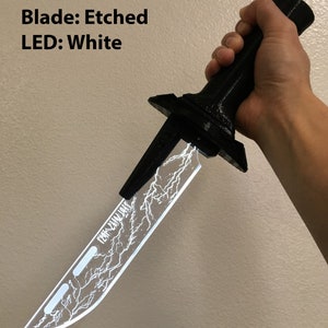 Star Wars Inspired Mandalorian Knife-vibrodagger Costume Prop (3D ...