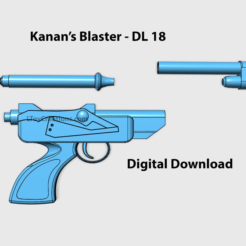 Rebel Blaster 3d Print - Etsy UK