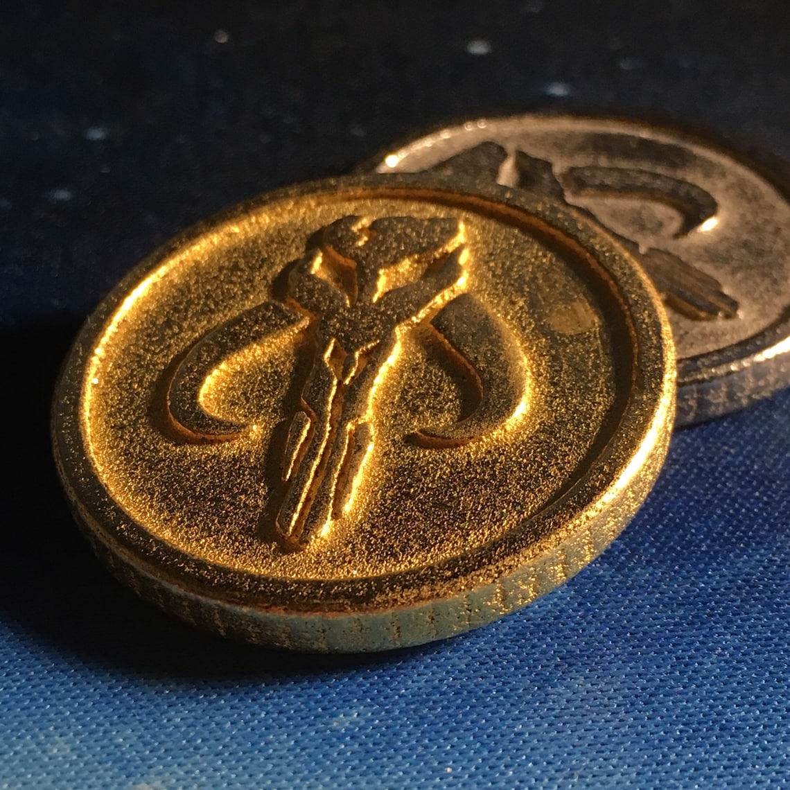 Mandalorian Metal Challenge Coin/currency star Wars Inspired - Etsy