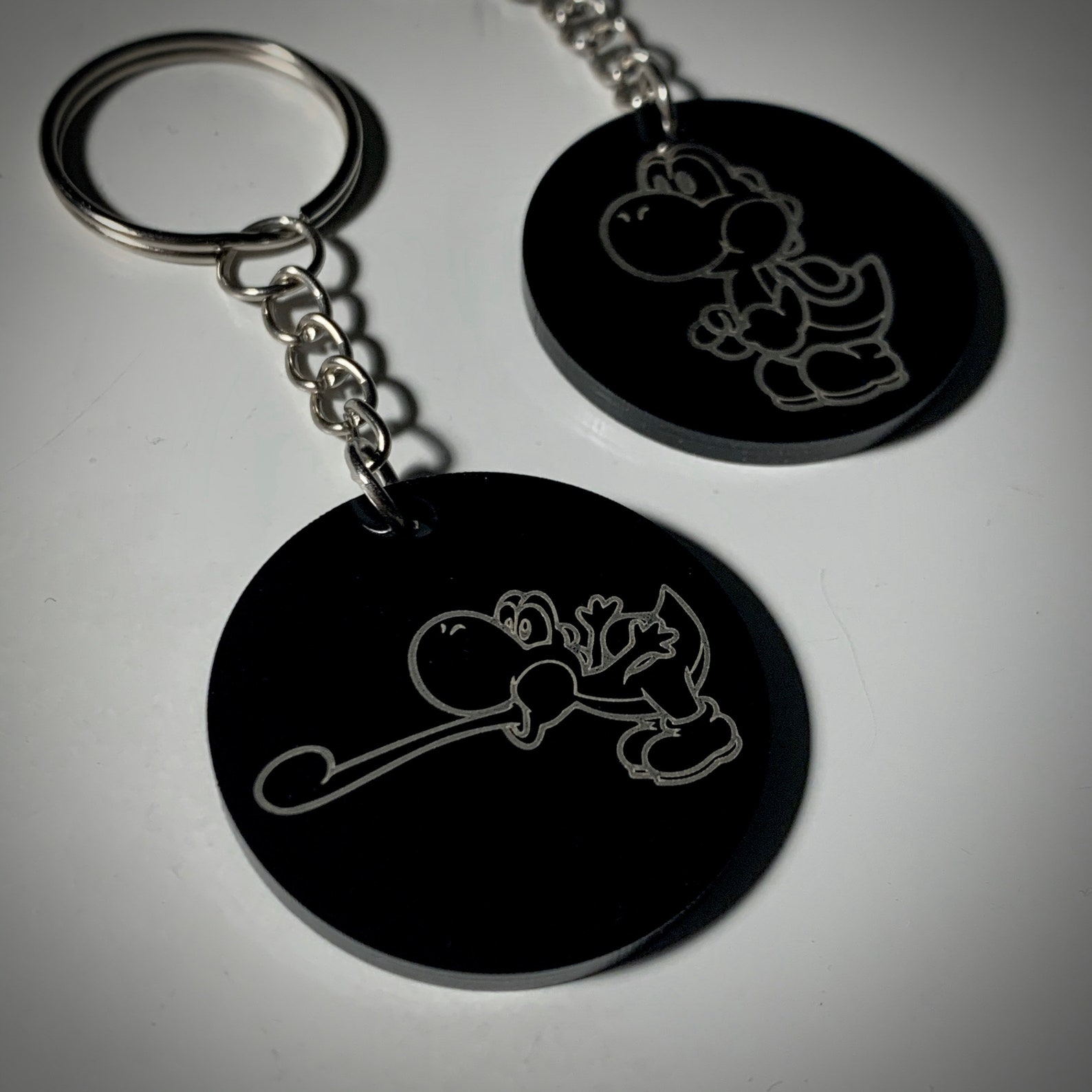 Super Mario Bros Nintendo Themed Yoshi Keychain - Etsy