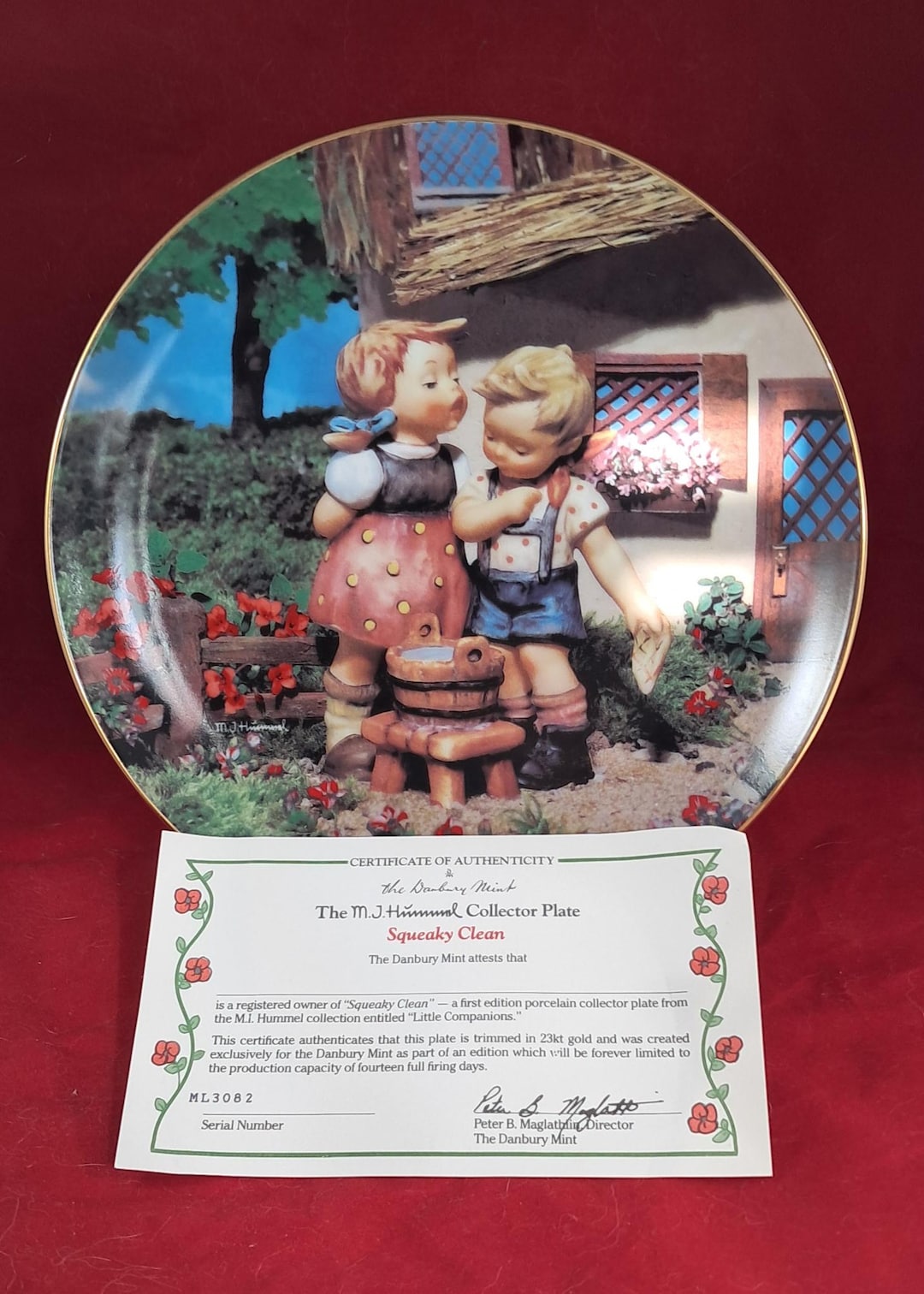 The MJ Hummel Collector Series Little Companions " Squeaky Clean ...