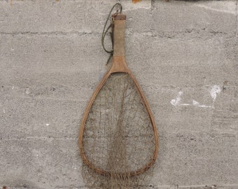 Antique fishing net | Etsy