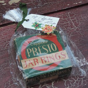 Vintage Canning Jar Rings and Rubbers Canning Supplies Vintage ...