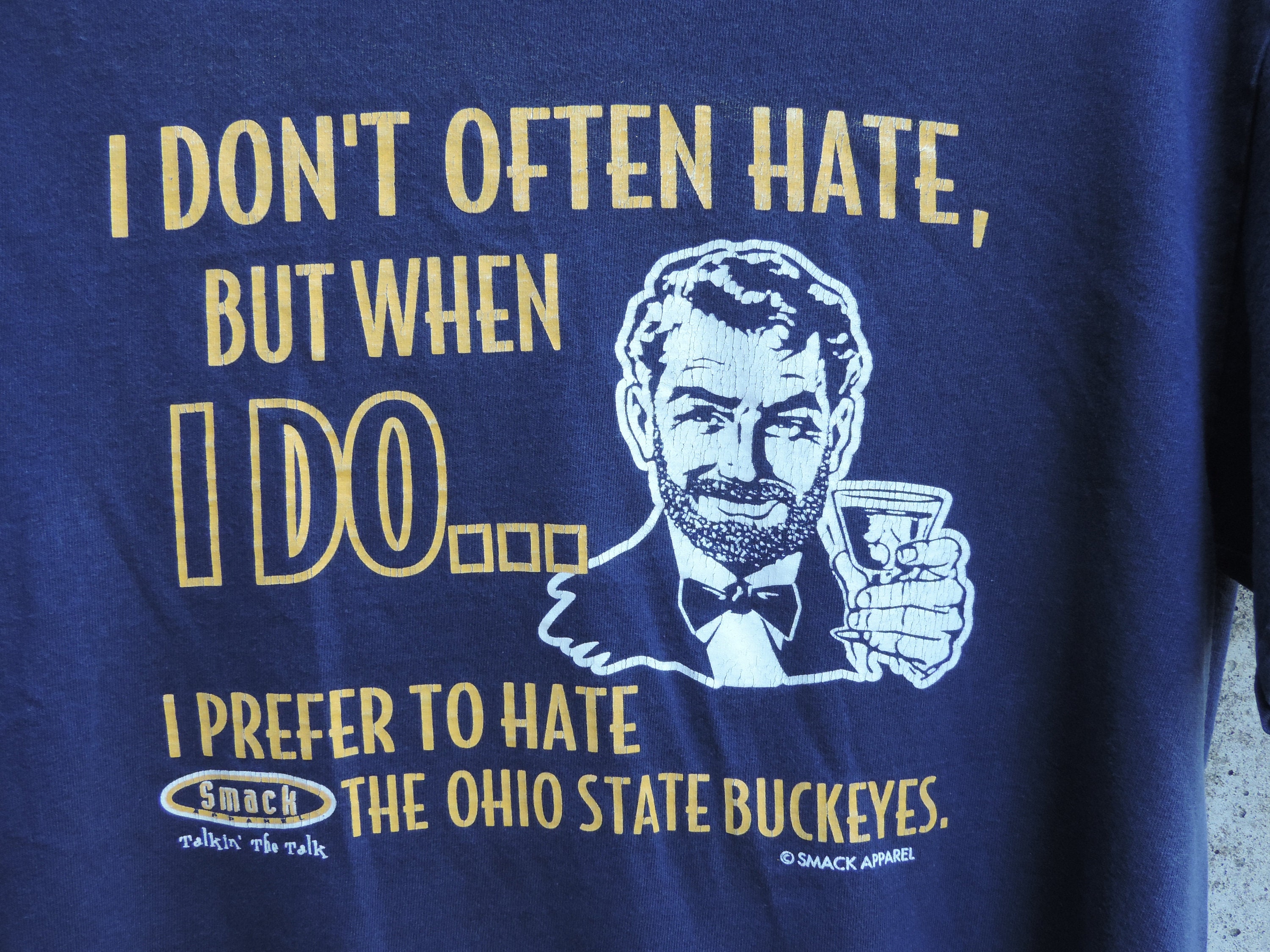 Vintage OSU Meme T Shirt Hate Ohio State University Buckeyes - Etsy