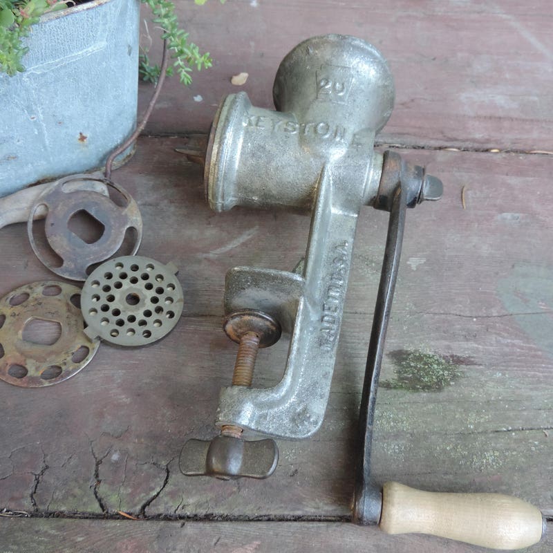 Vintage Meat Grinder - Etsy