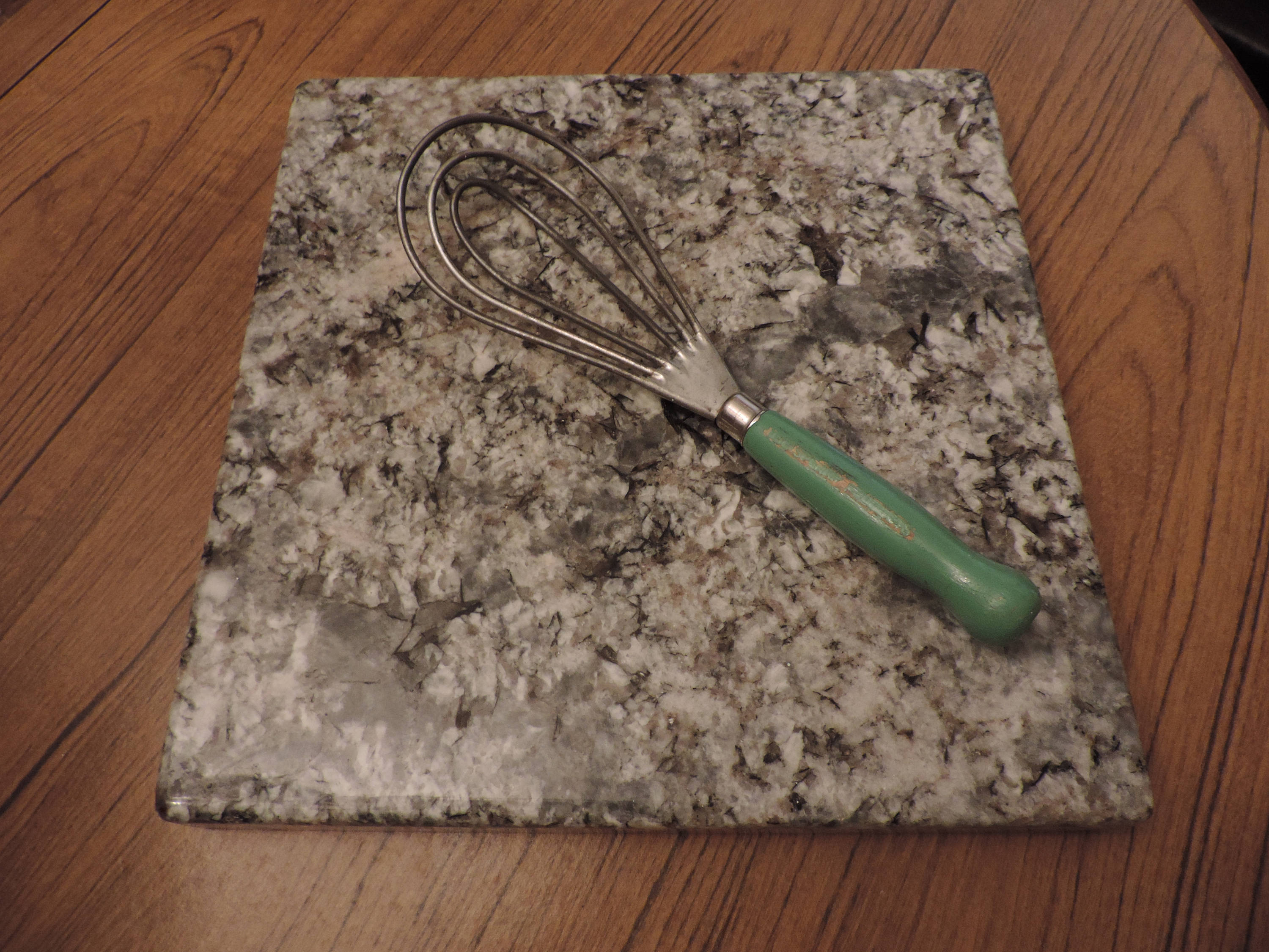 Vintage Granite Pastry Block Kitchen Cutting Slate Cheese Slicing Board ...