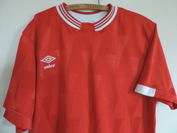90's UMBRO Soccer Jersey Athleisure Umbro Authenthic… - Gem