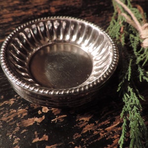 Antique Salt Cellars Set of 4 Silver Plated Servers 1920's - Etsy