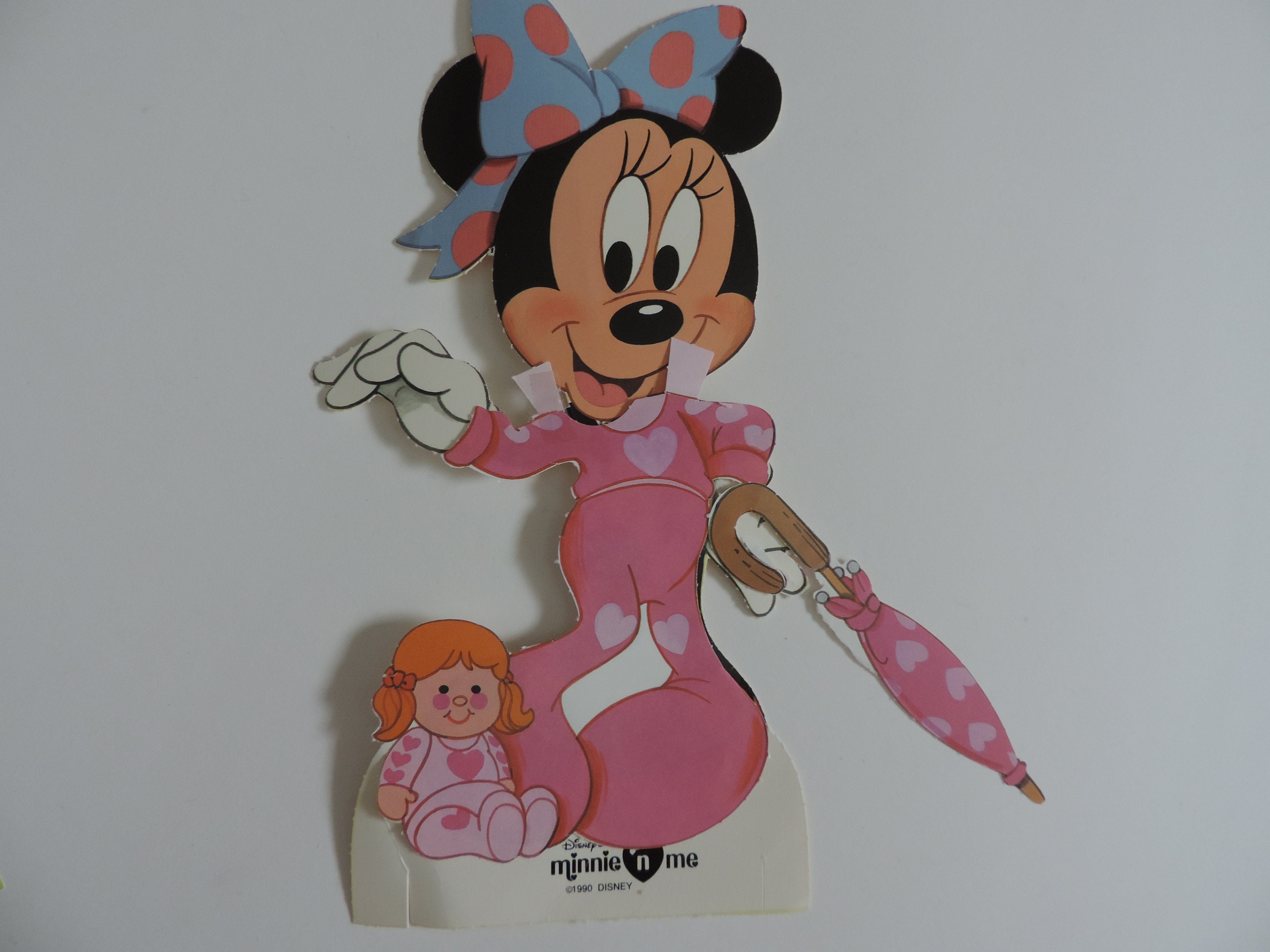 1990 Minnie Mouse Paper Dolls Disney's Minnie-n-me Collection Cut Out ...