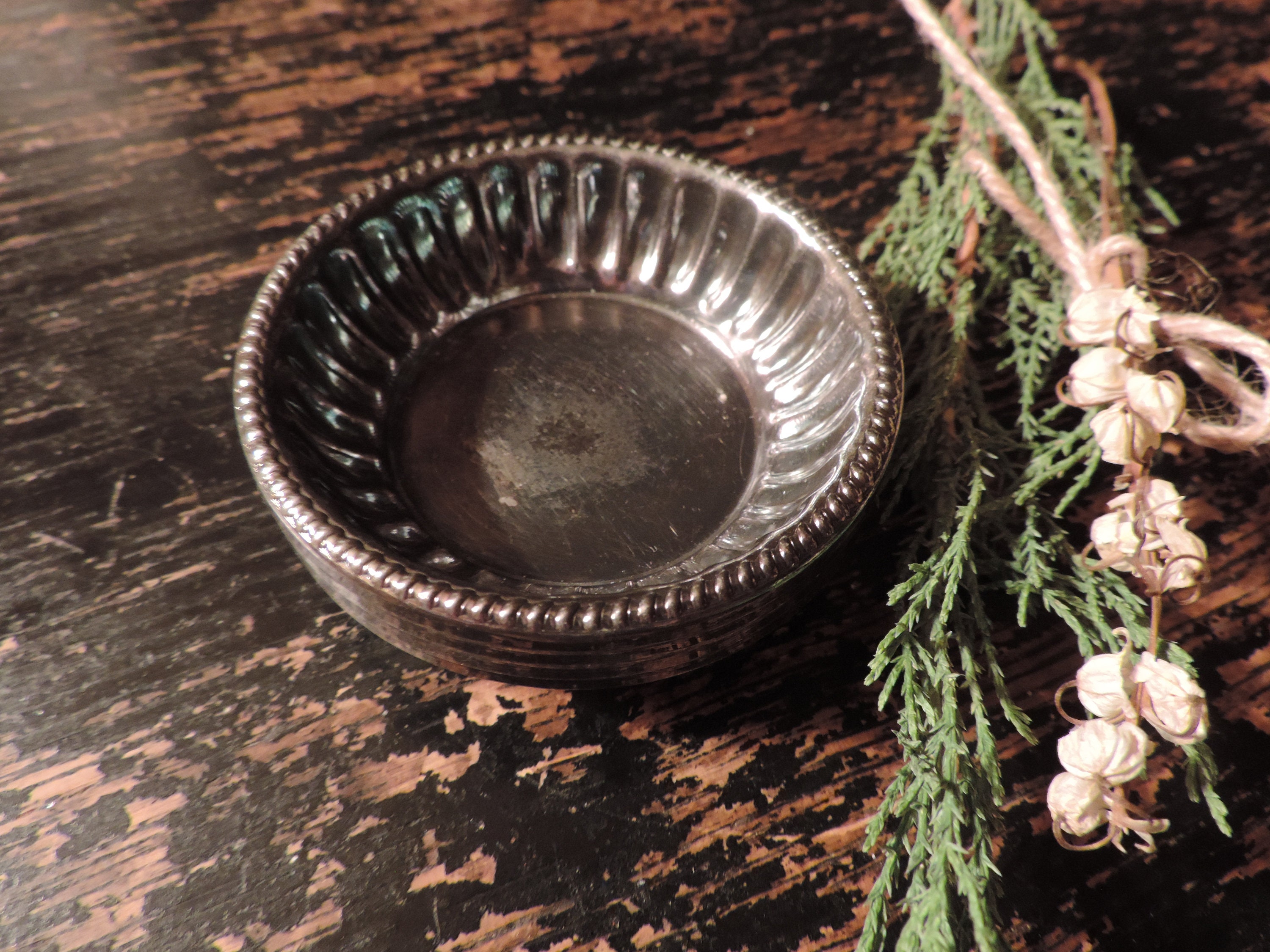 Antique Salt Cellars Set of 4 Silver Plated Servers 1920's - Etsy