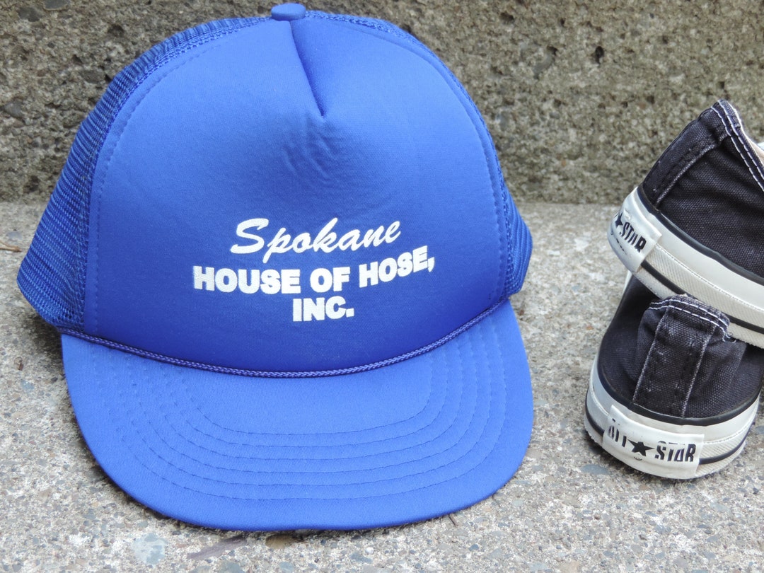 Vintage House of Hose Snap Back Cap Novelty HOUSE of HOSE Royal Blue ...