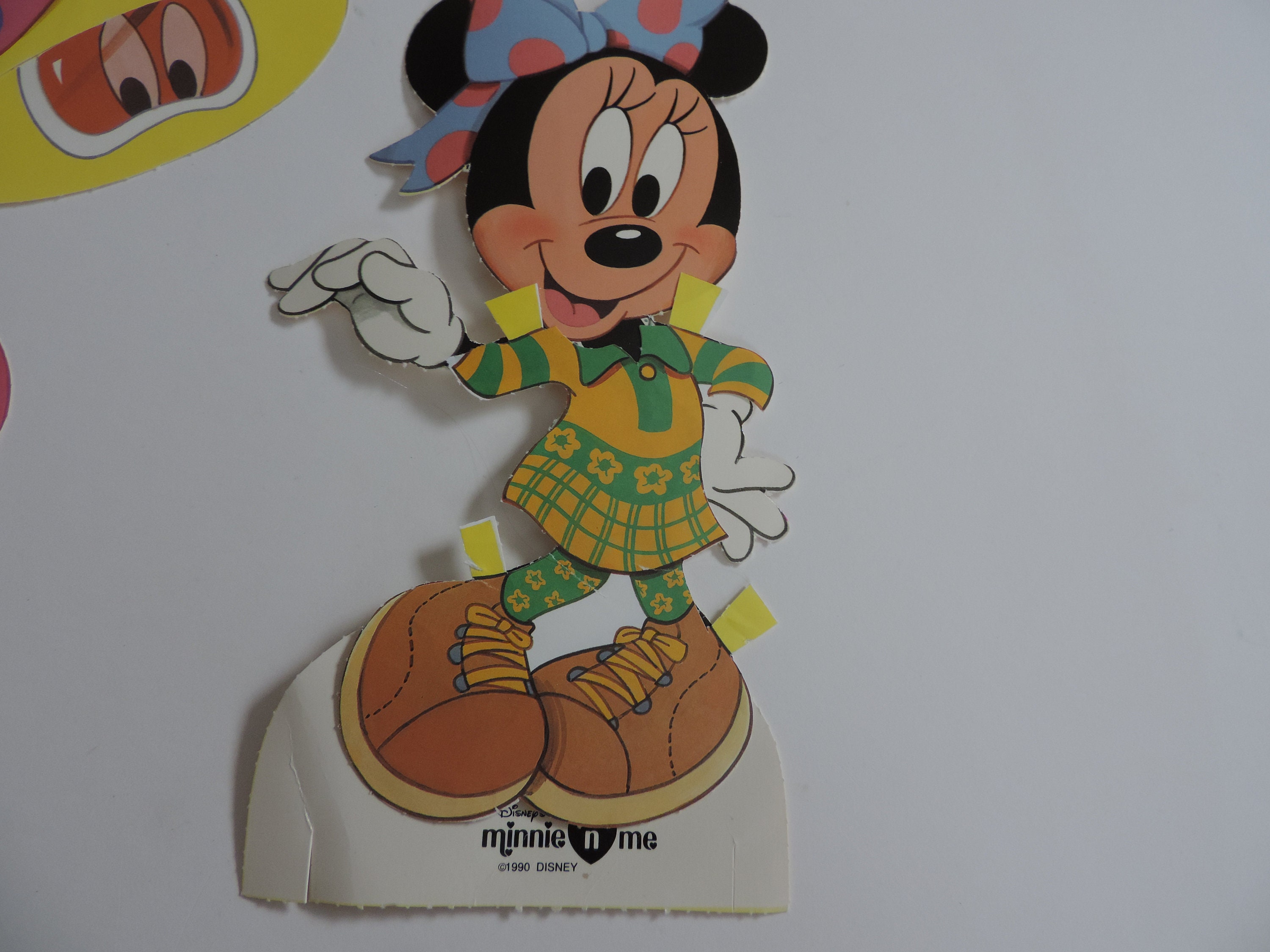 1990 Minnie Mouse Paper Dolls Disney's Minnie-n-me Collection Cut Out ...