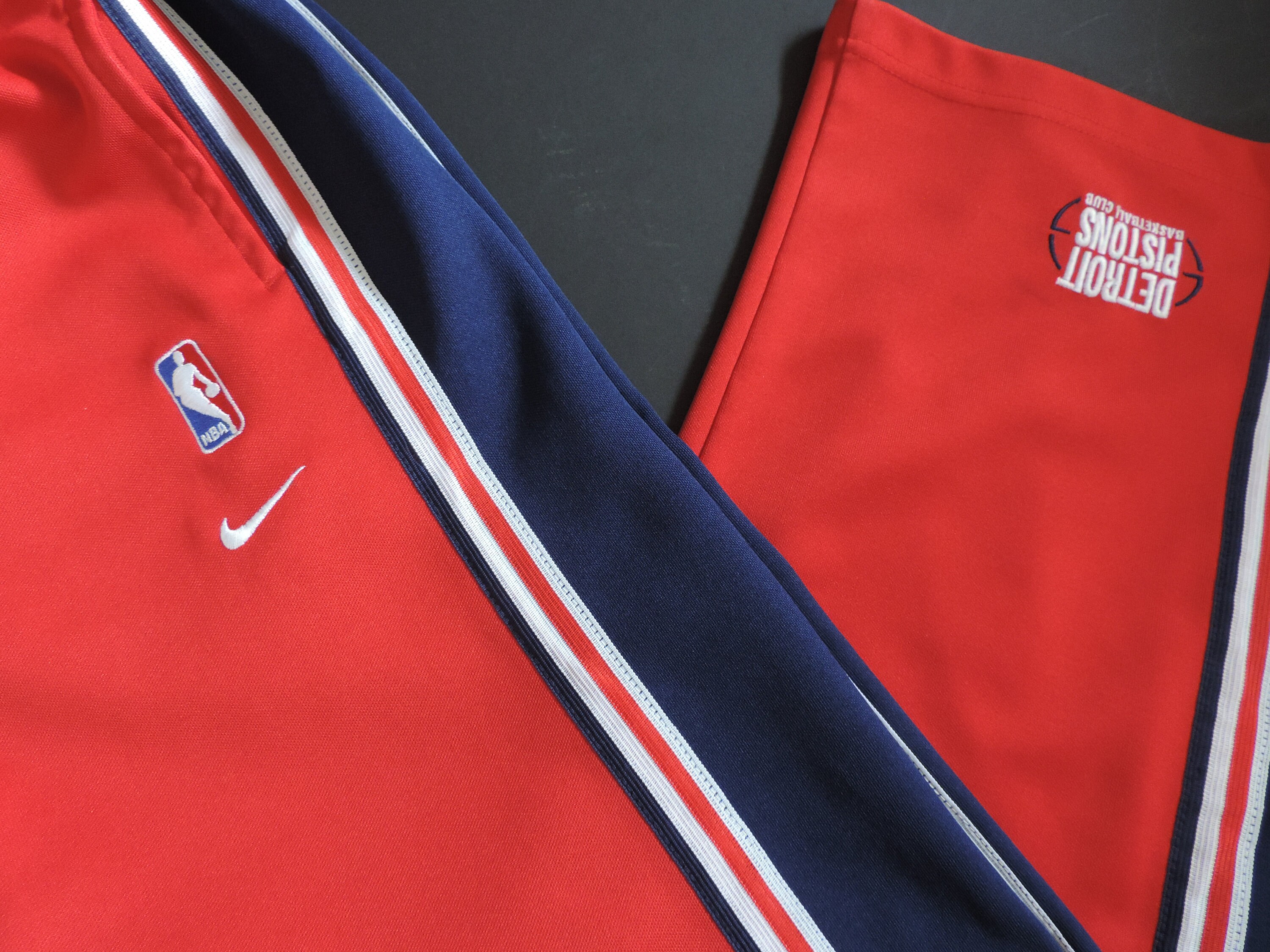 Vintage Detroit Piston Nike Basketball 1975 Team Throwback Poppers ...