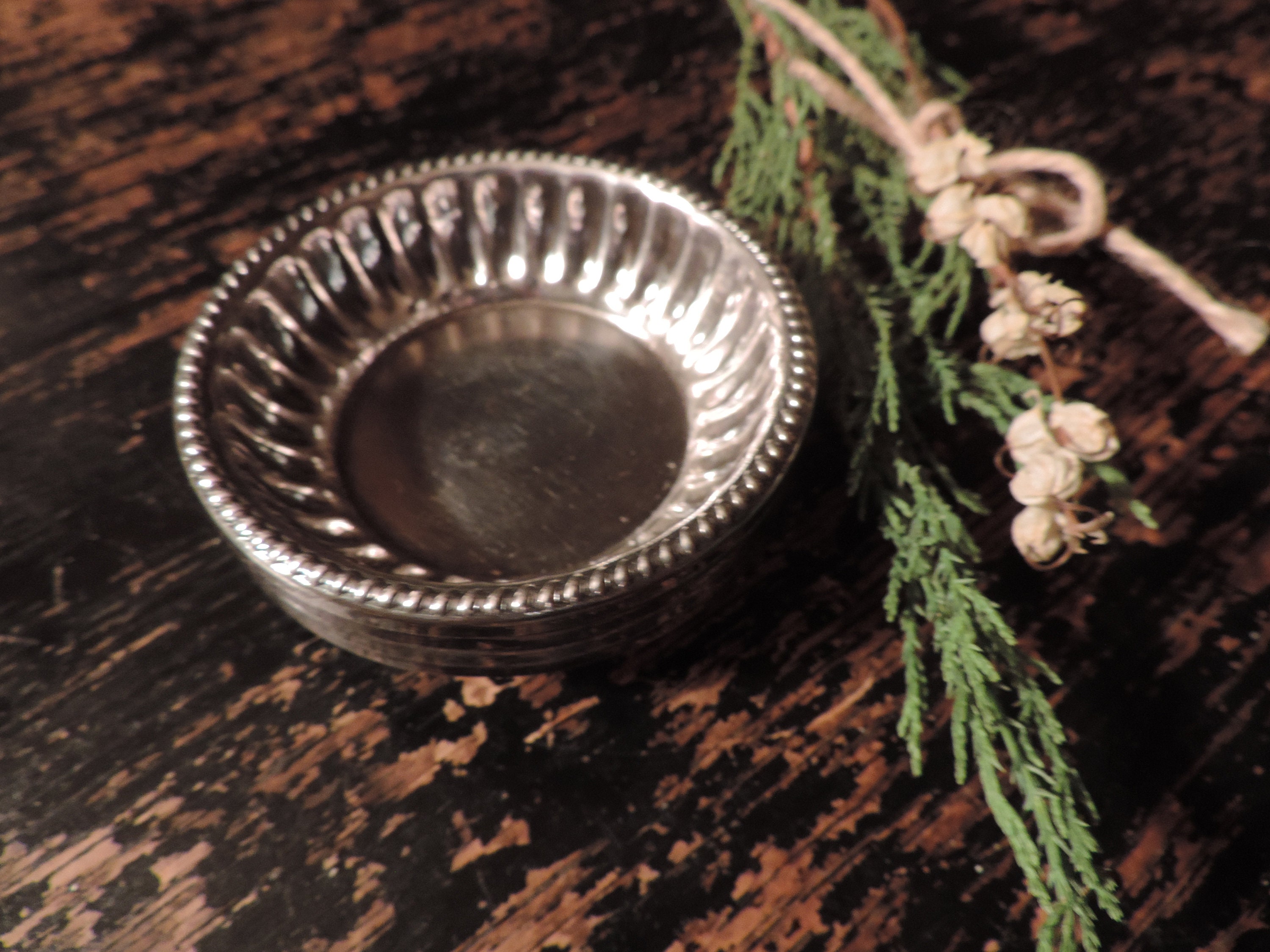 Antique Salt Cellars Set of 4 Silver Plated Servers 1920's - Etsy
